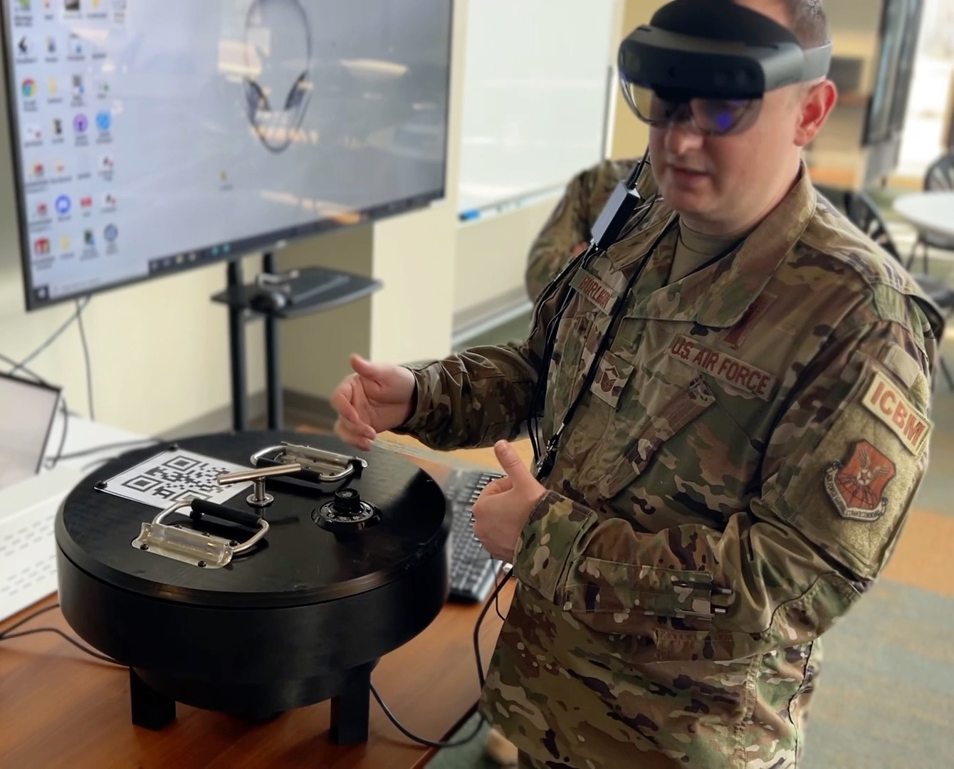 New mixed reality training device delivered to ICBM security forces ...