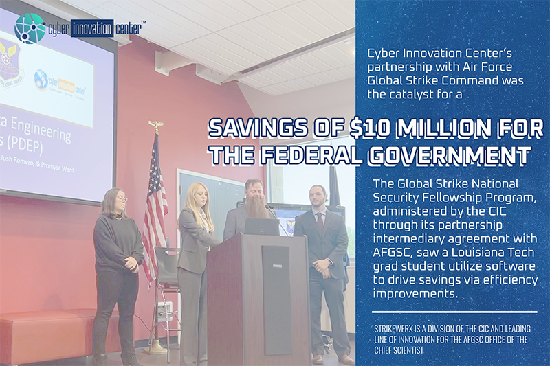 Cyber Innovation Center partnership, program leads to expected $10M in ...