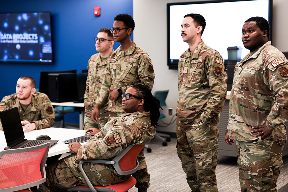 Minot Defender trades firearms for keyboards with SAC program - Strikewerx